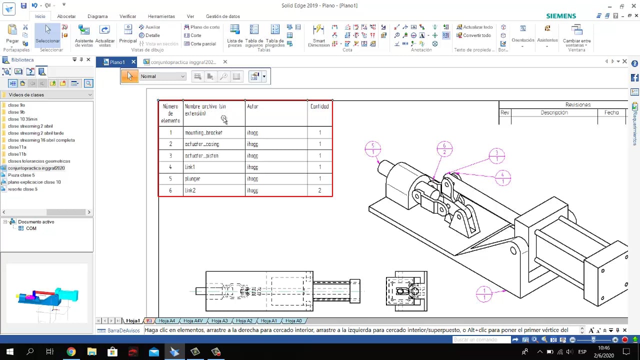 Entorno conjunto, Plano de conjunto y generación de perspectiva explotada on Vimeo