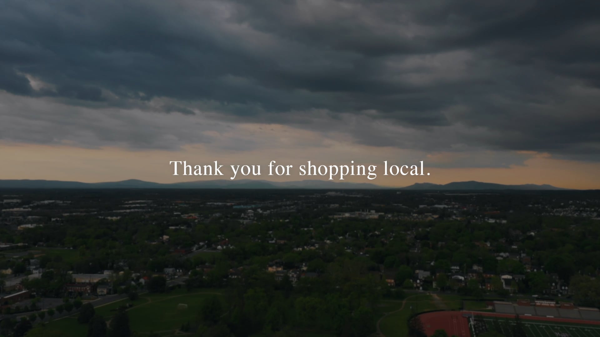 Thank you for shopping local // on Vimeo