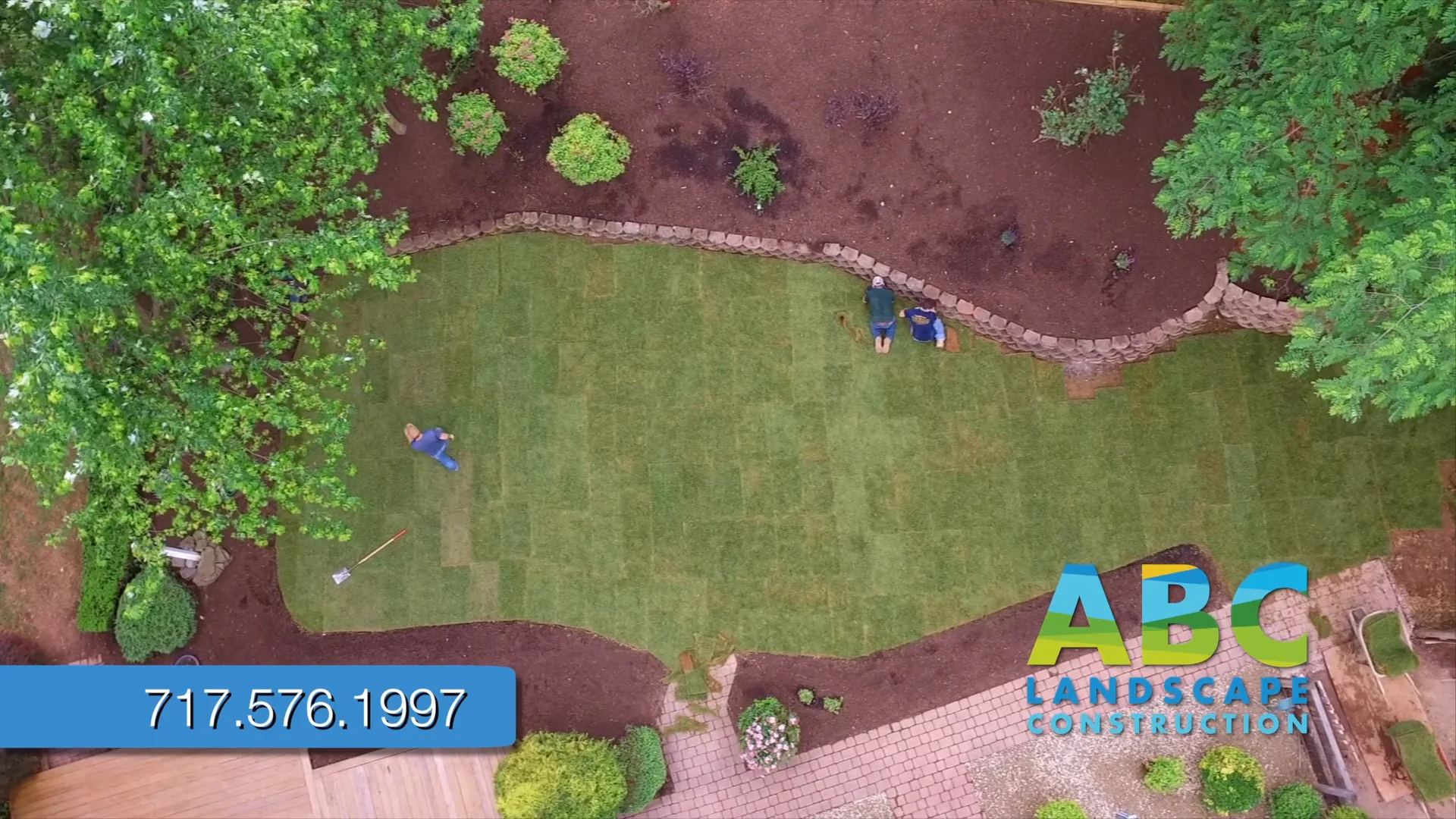 ABC Landscape Construction - Lawn Installation Commercial on Vimeo