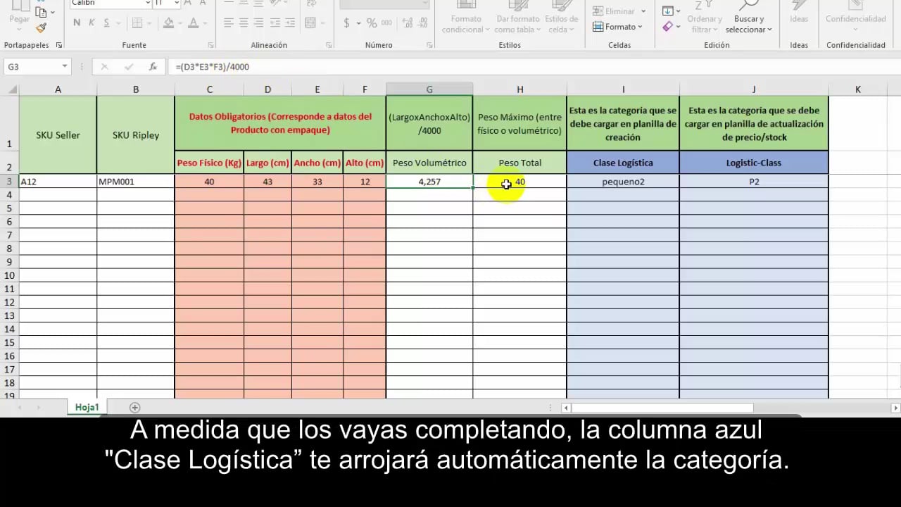 Cómo Completar una Planilla de Carga desde Mirakl on Vimeo