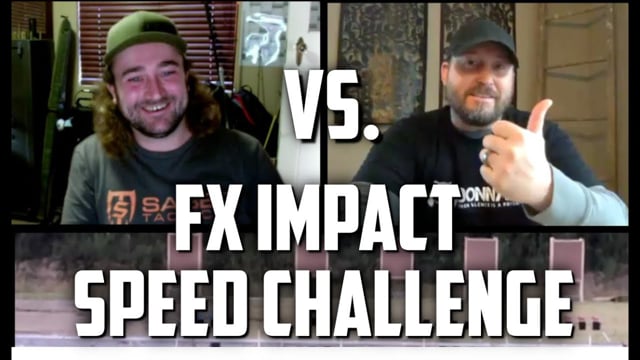 FX Impact Saber Tactical Virtual Speed Challenge vs Matt Dubber - Airgun101