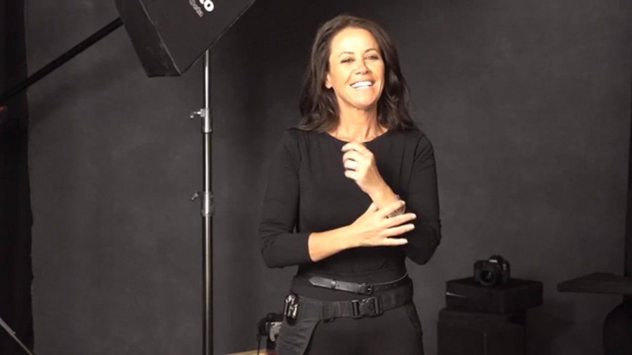 Live Shoot with Alice - The Portrait System