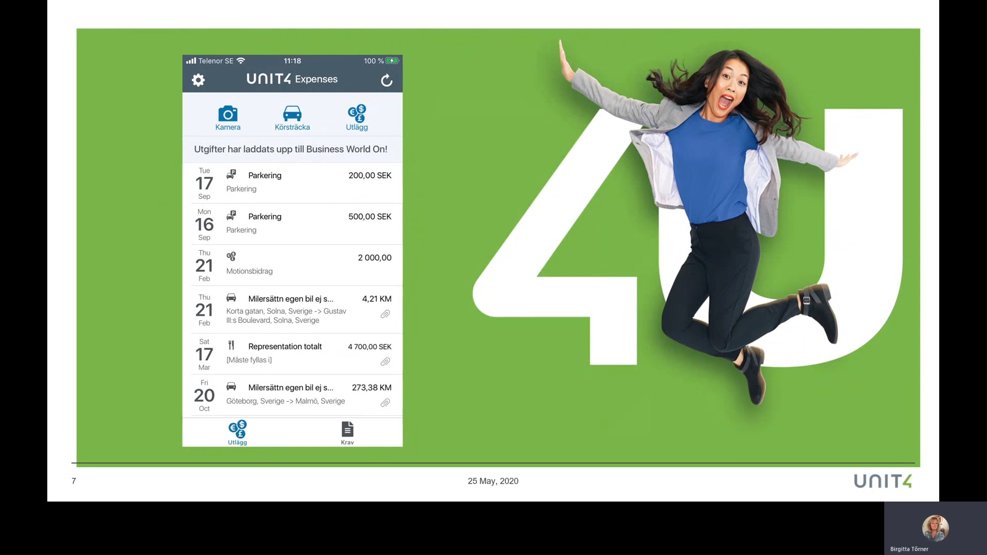 Unit4 Expenses (Utlägg) on Vimeo