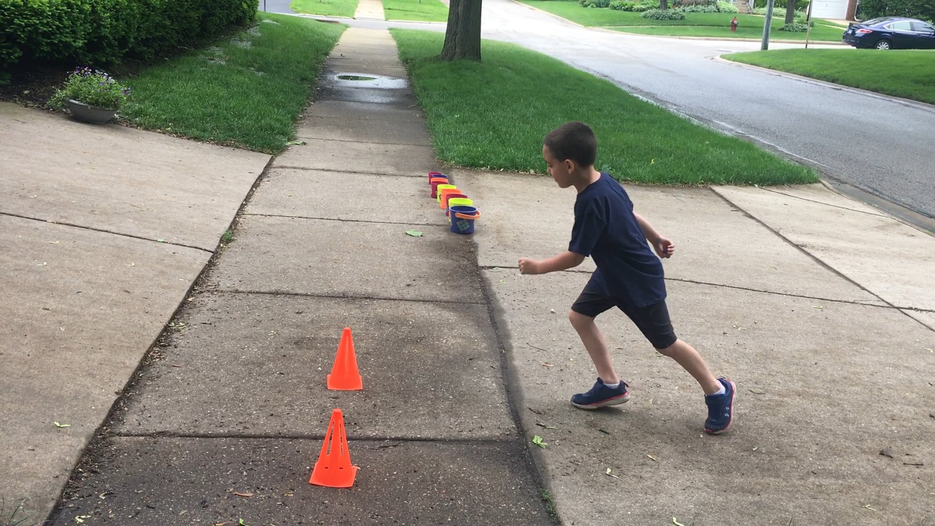 Kicking cones on Vimeo