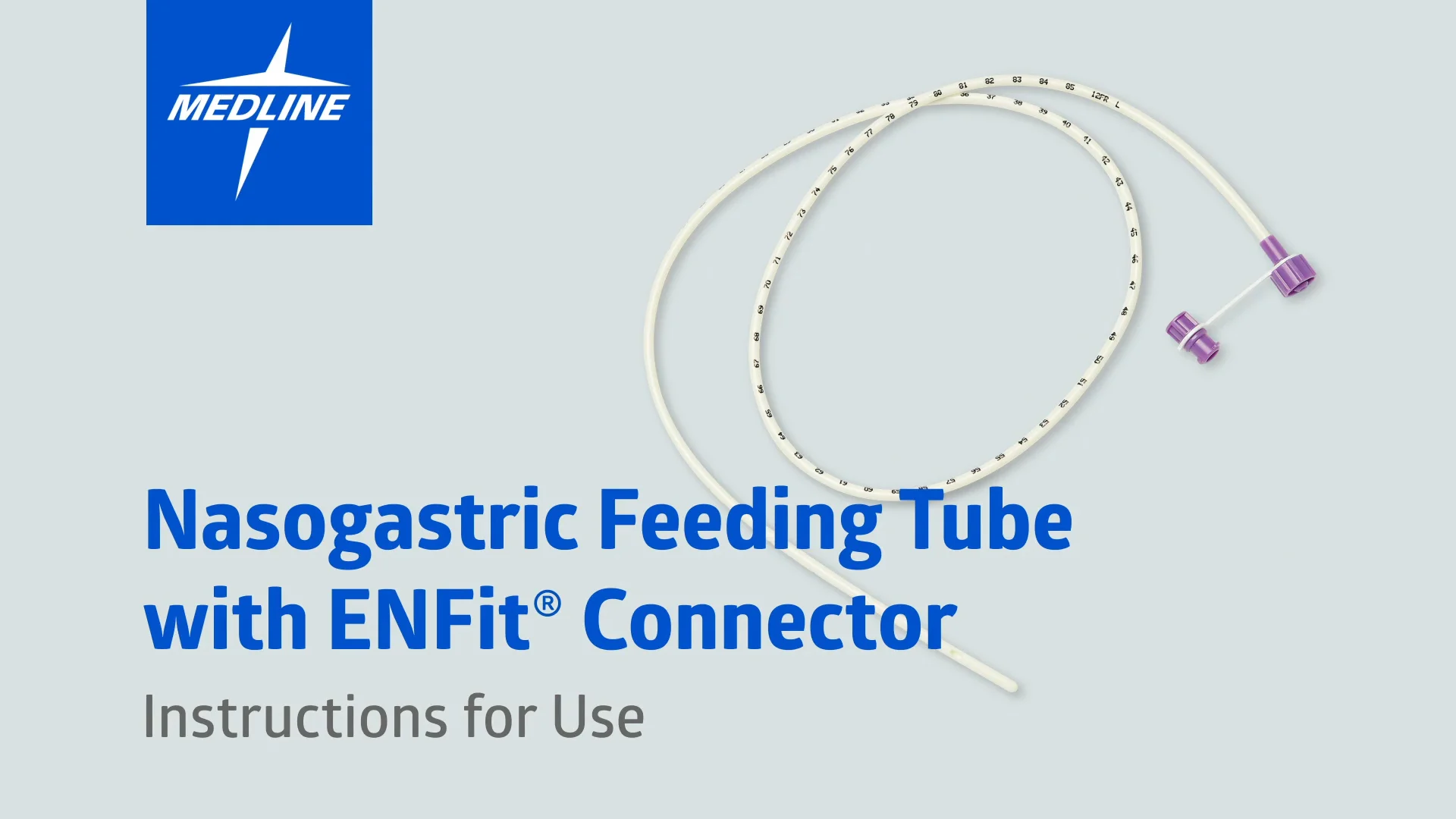 Nasogastric Feeding Tube with ENFit® Connector