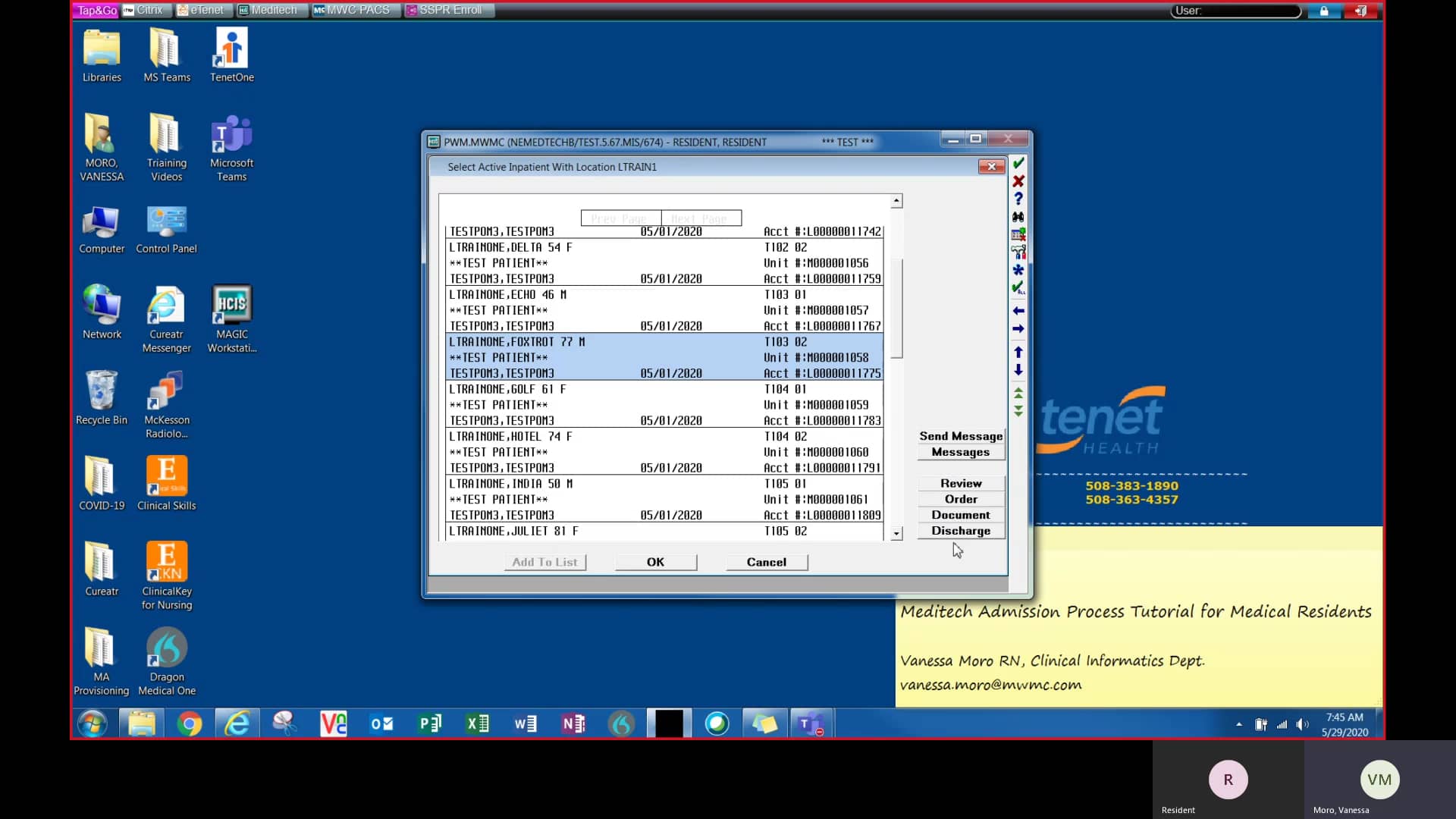 Meditech Admission Process Tutorial for Medical Residents on Vimeo