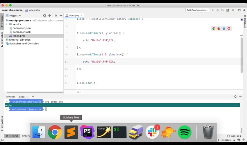 The Event Loop - Learning ReactPHP - Beyond Code