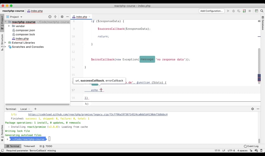 Promises - Learning ReactPHP - Beyond Code