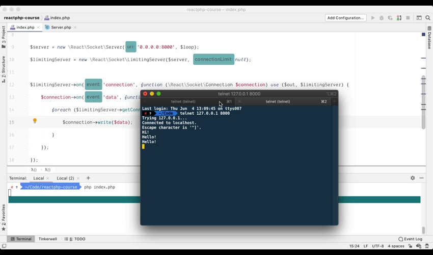 Limiting Server - Learning ReactPHP - Beyond Code