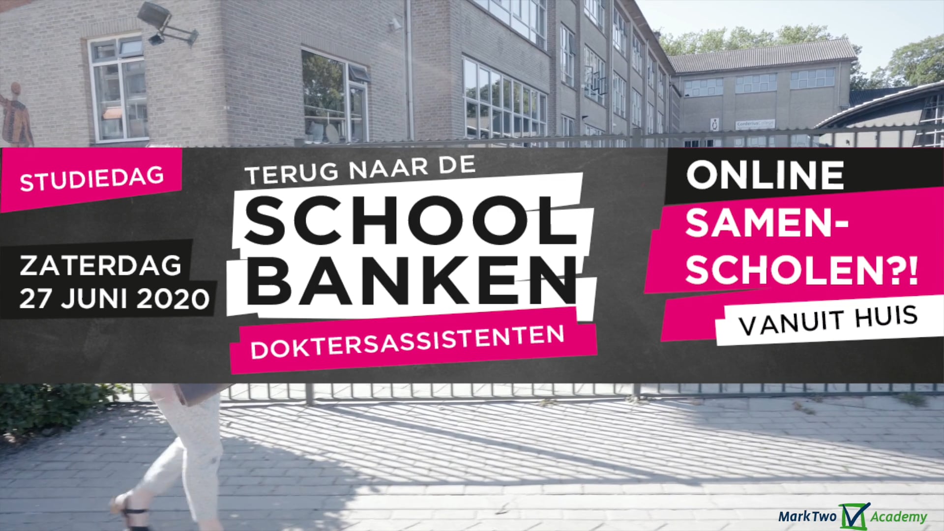 Terug naar de schoolbanken ONLINE op zaterdag 27 juni 2020 on Vimeo
