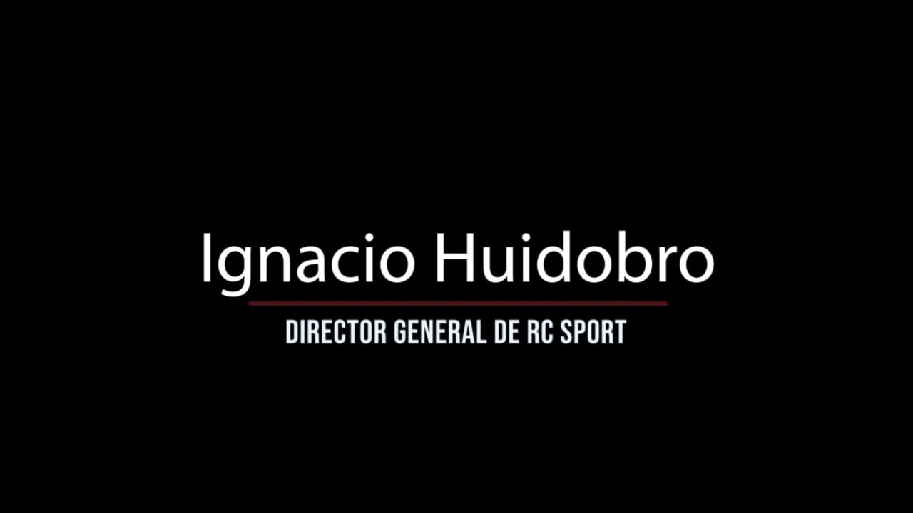 Ignacio Huidobro, director general de RC Sport on Vimeo