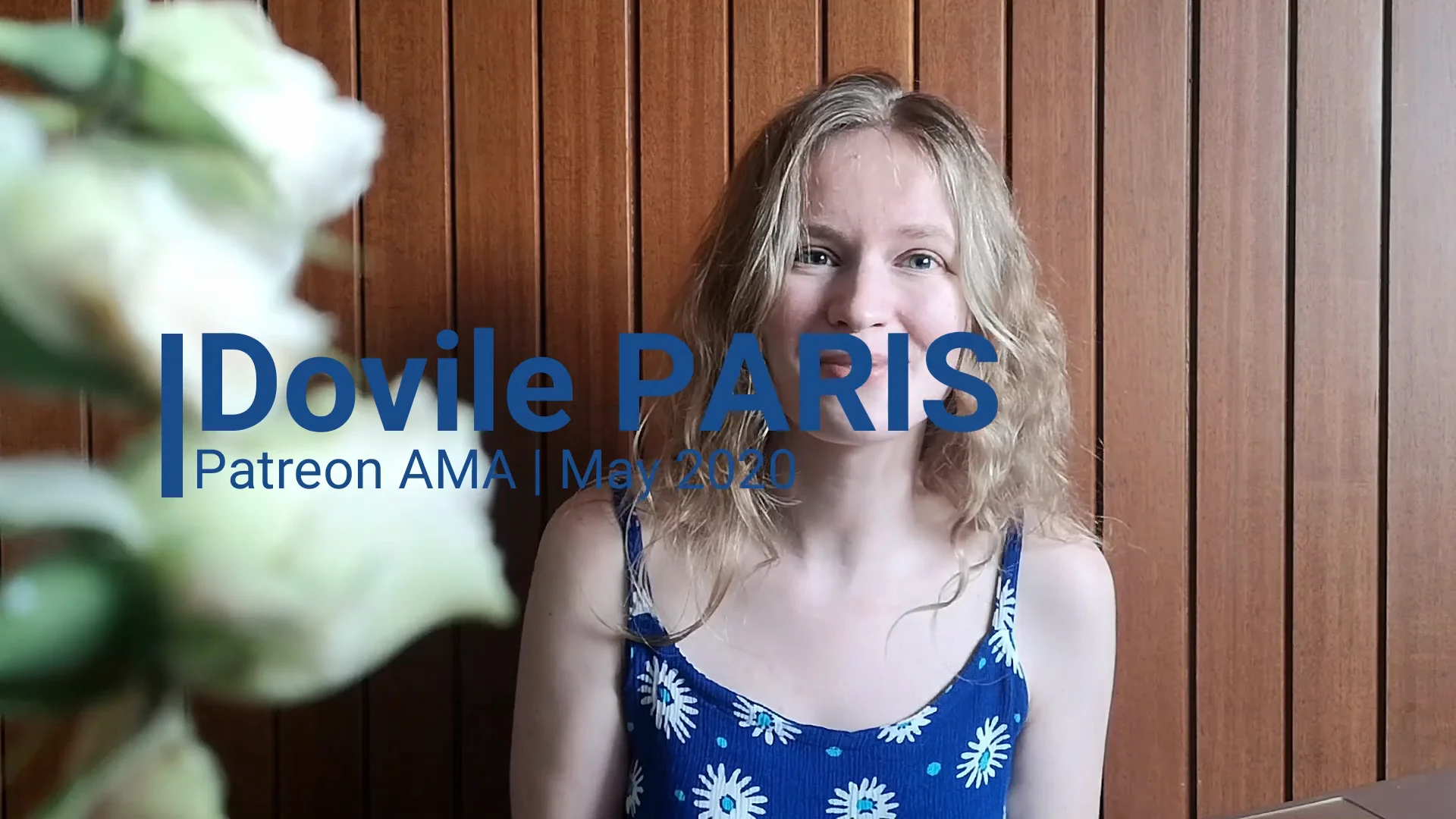 Patreon AMA | May 2020 on Vimeo