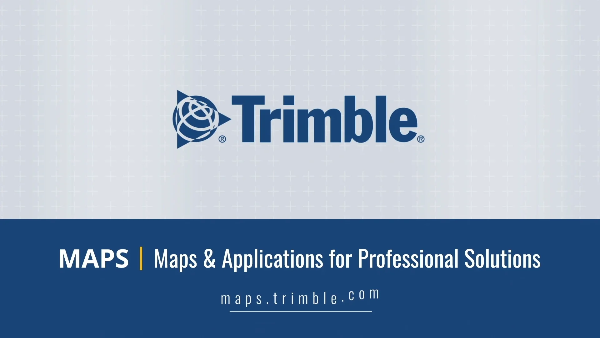 2020 - Trimble MAPS FR on Vimeo