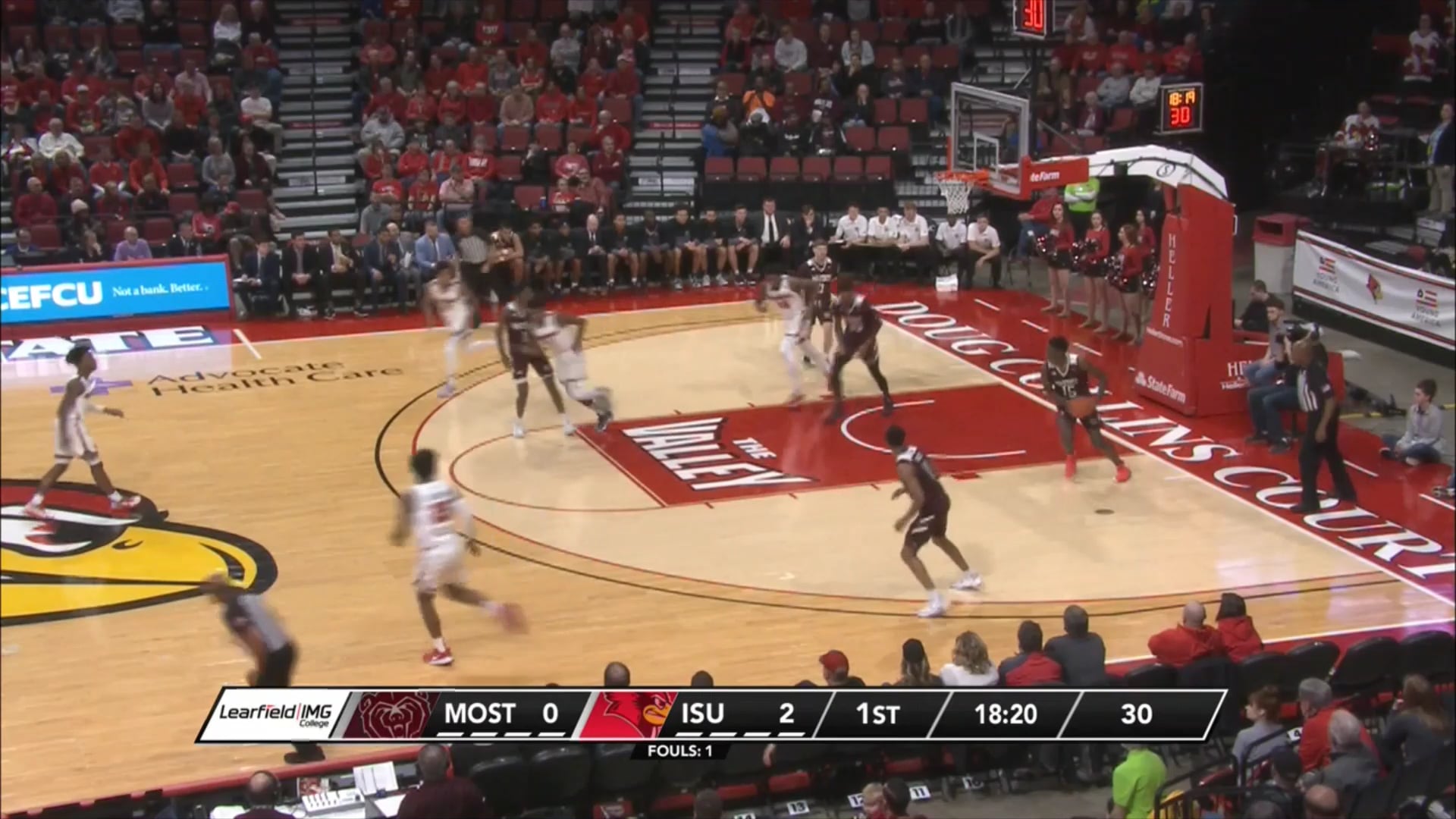 Keandre Cook - Missouri State @ Illinois State (01/07/2020) on Vimeo