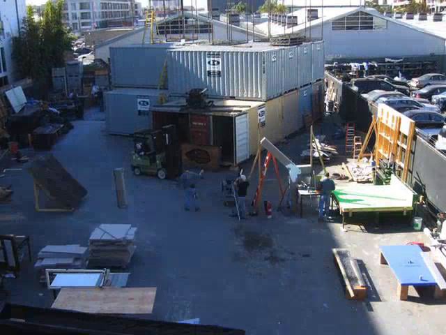 Inception miniature explosion behind the scenes construction