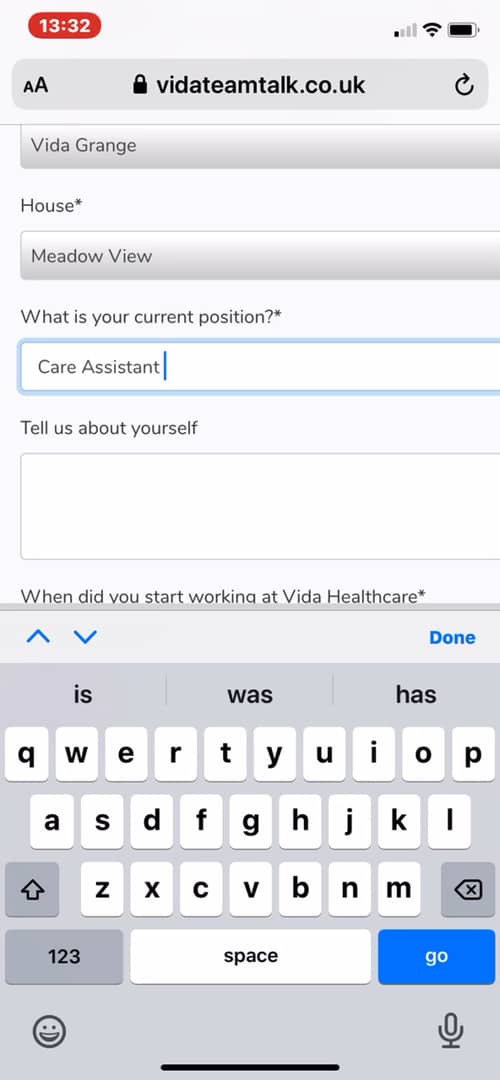How to sign up to Vida Healthcare Team Talk on Vimeo