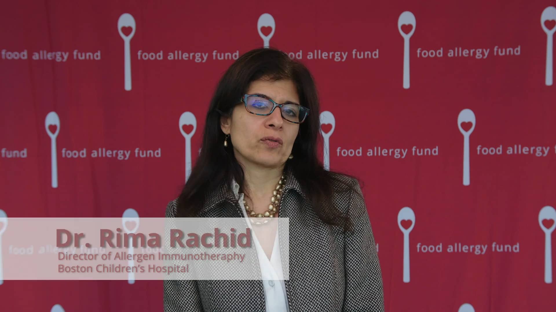 Dr. Rima Rachid, Director of Allergen Immunotherapy, Boston Children’s ...