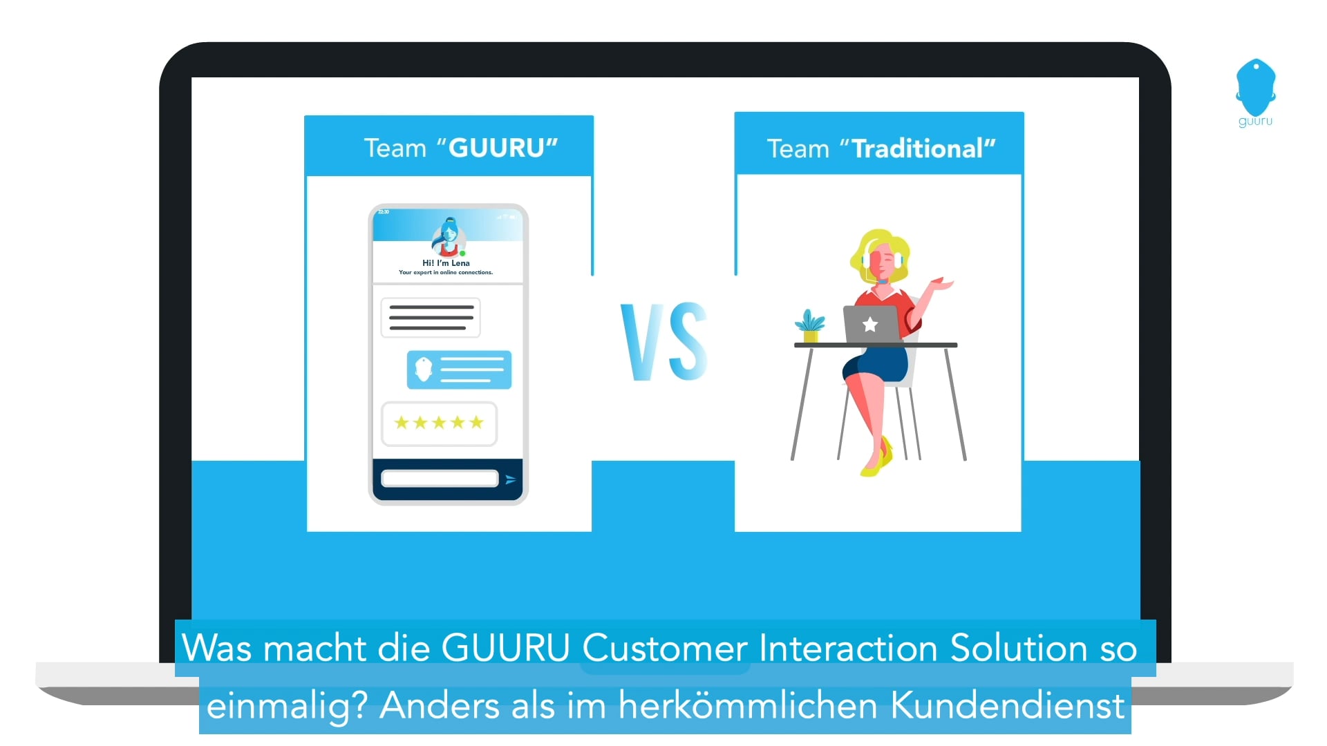 Wie die GUURU Peer-to-Peer Live Chat Lösung den traditionellen ...