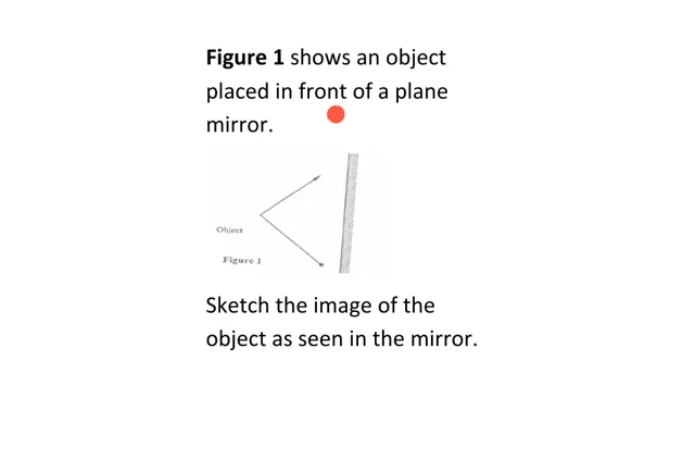 Plane Mirror Ray Diagram Worksheet