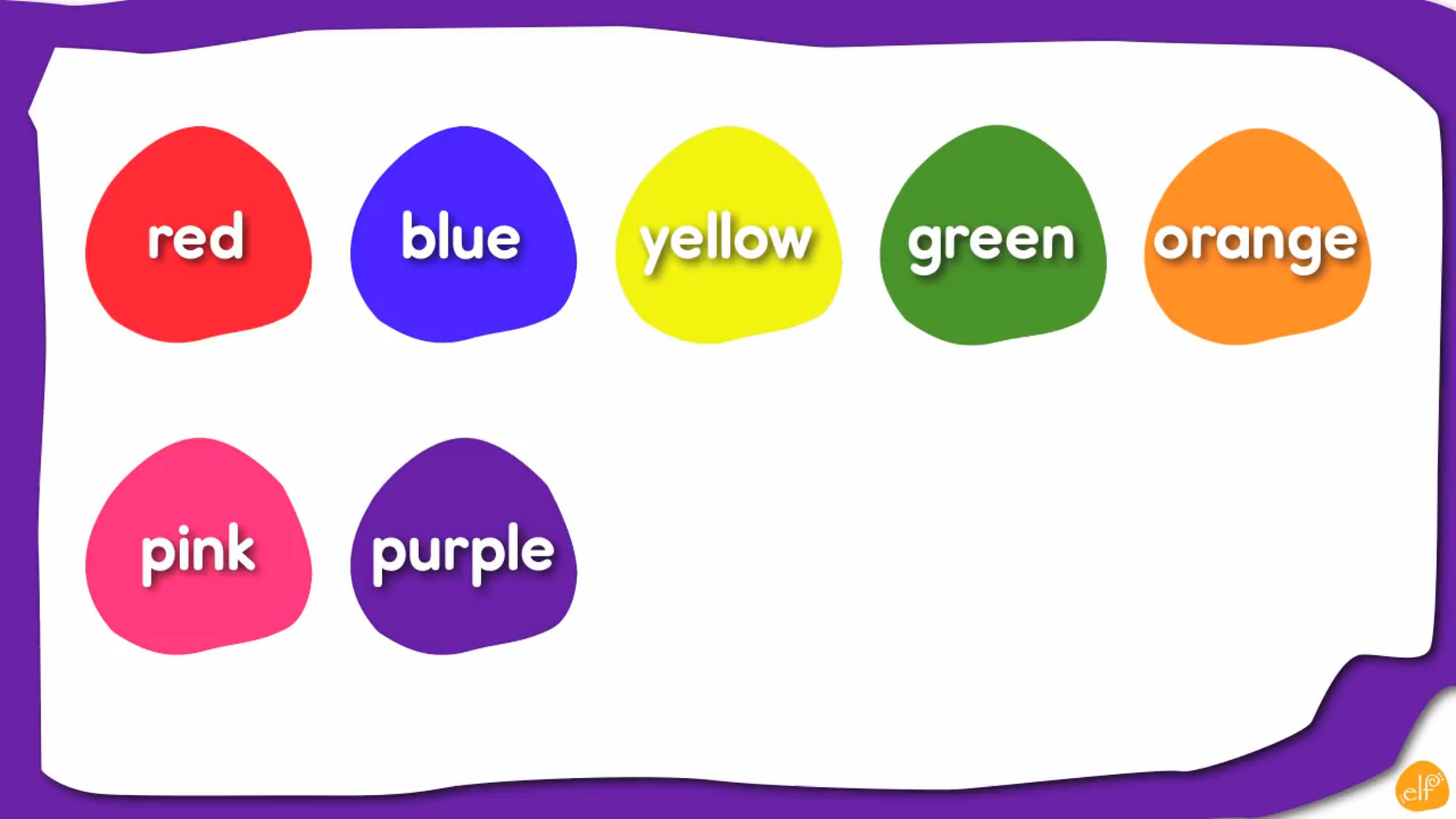 Learn Colors - Preschool Chant - Colors Song for Preschool by ELF ...