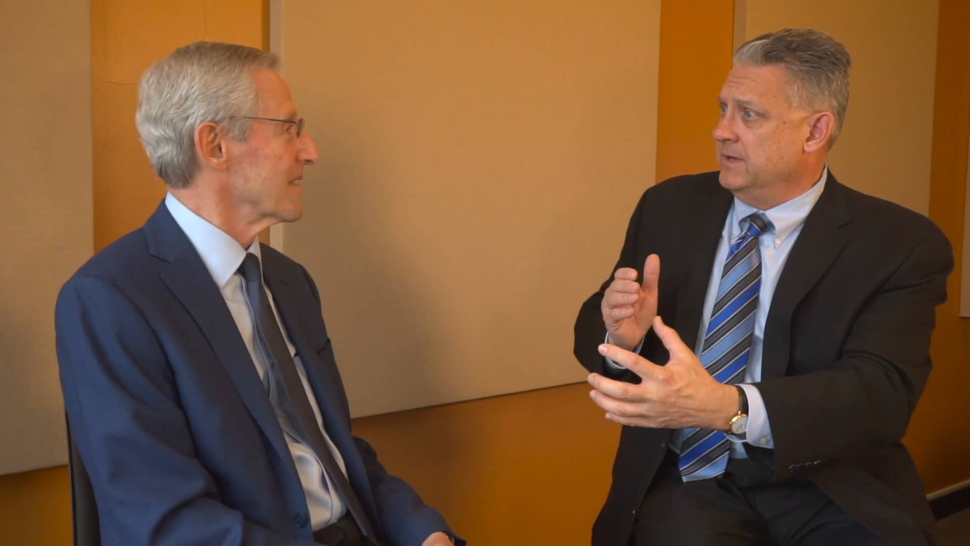 Glaucoma Research Foundation Ambassadors - Tom Brunner interviews ...