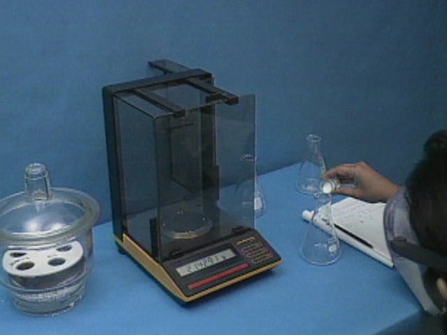 Weighing Samples 2 and 3 on Vimeo