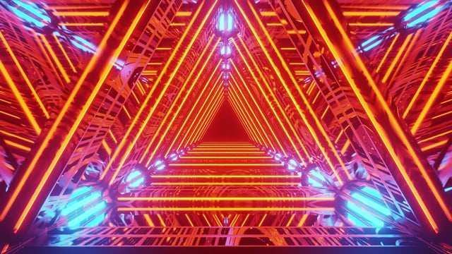 Wireframe Triangle Design - Free video on Pixabay