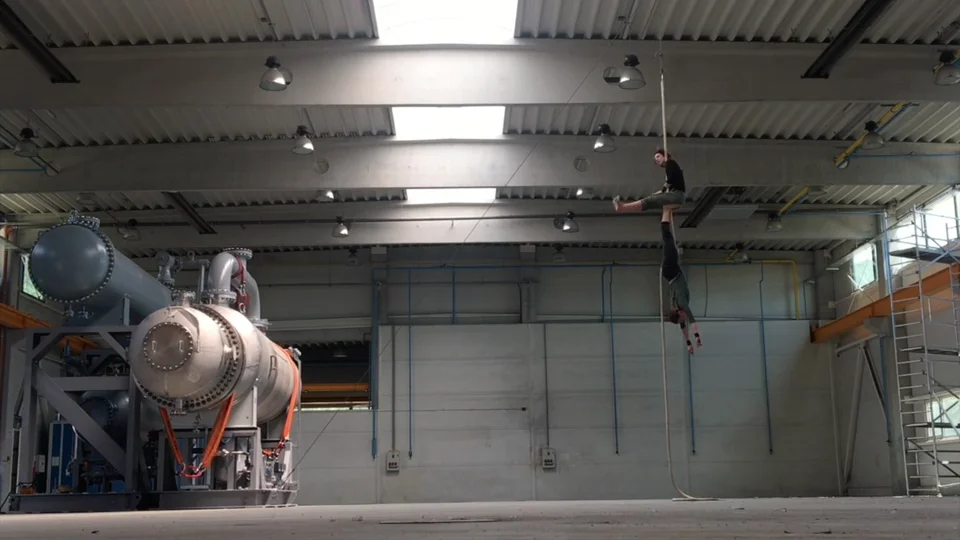 Rollmeknot - Aerial Duo Rope Act on Vimeo