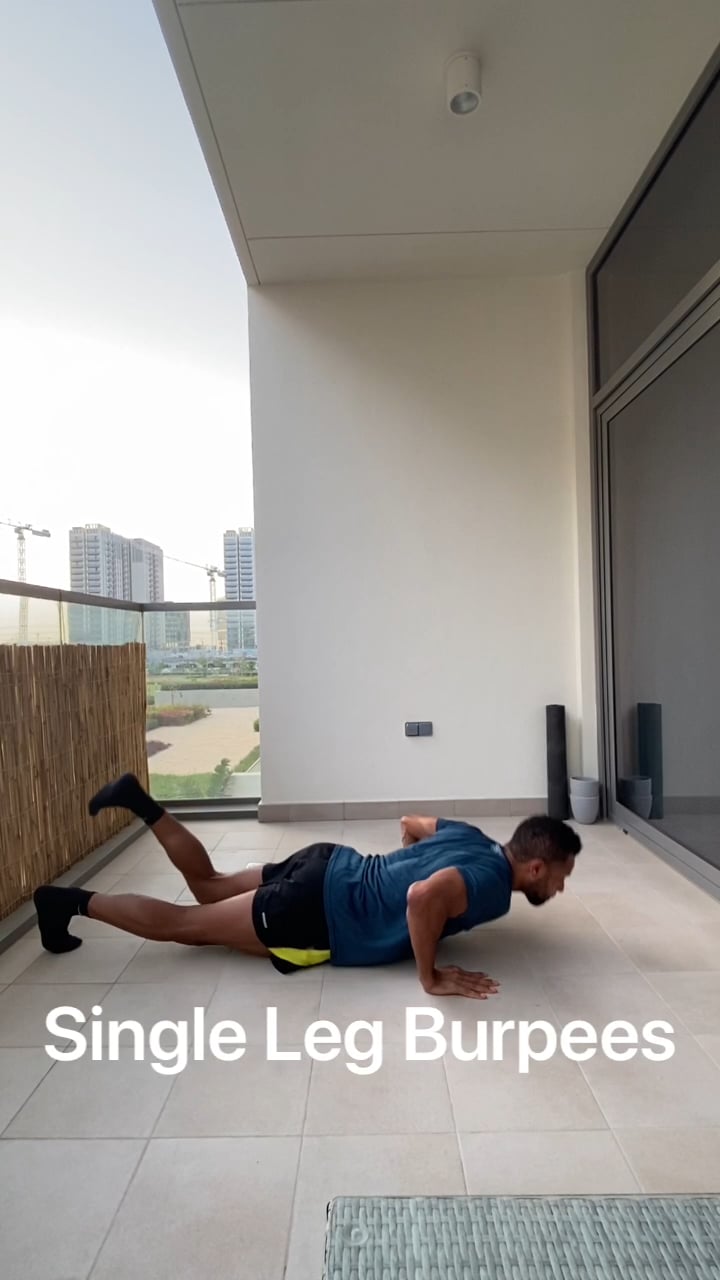 Single Leg Burpees on Vimeo