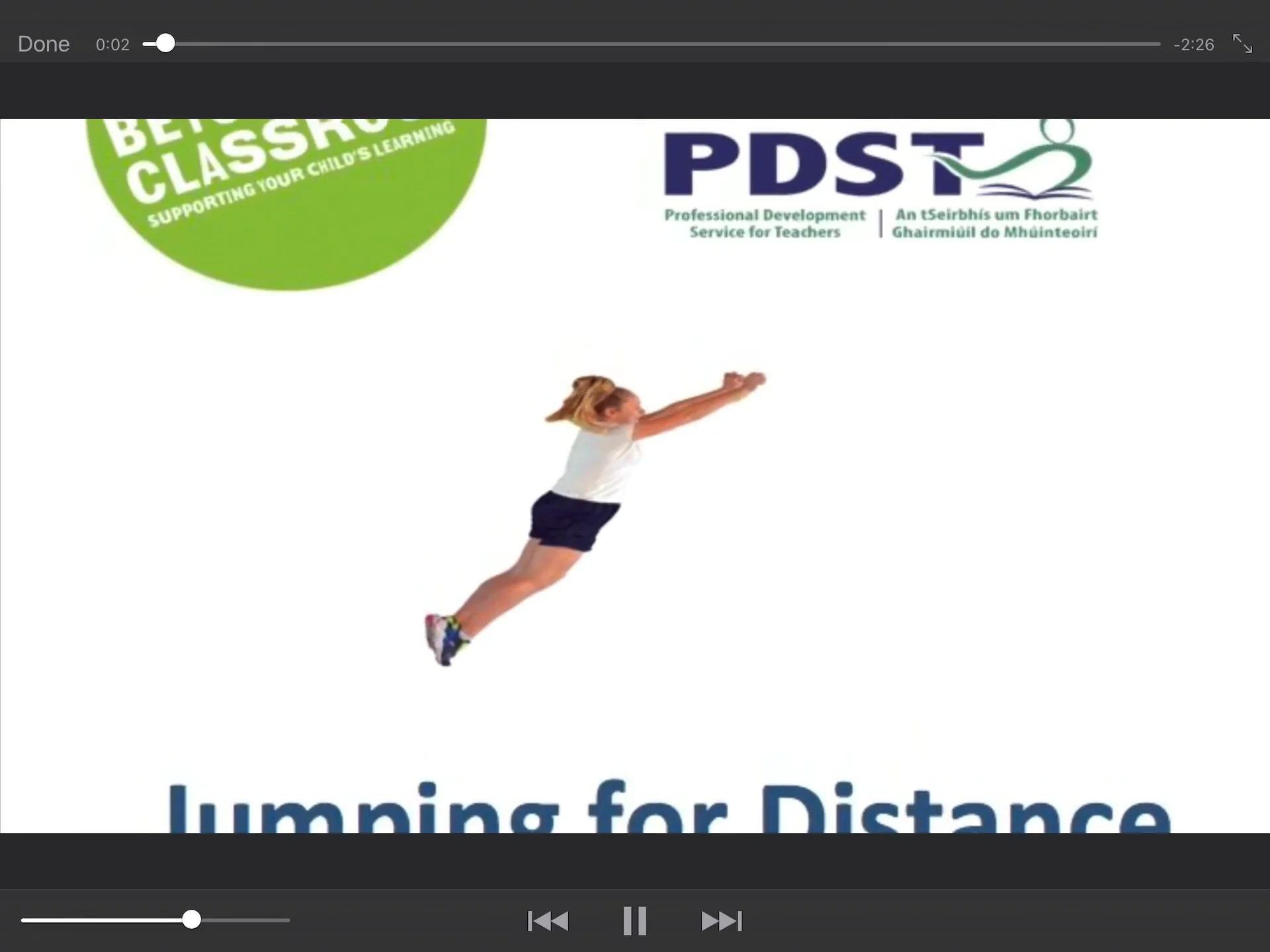 Jumping for Distance A on Vimeo