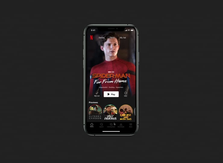 Adding a feature to Netflix on Vimeo