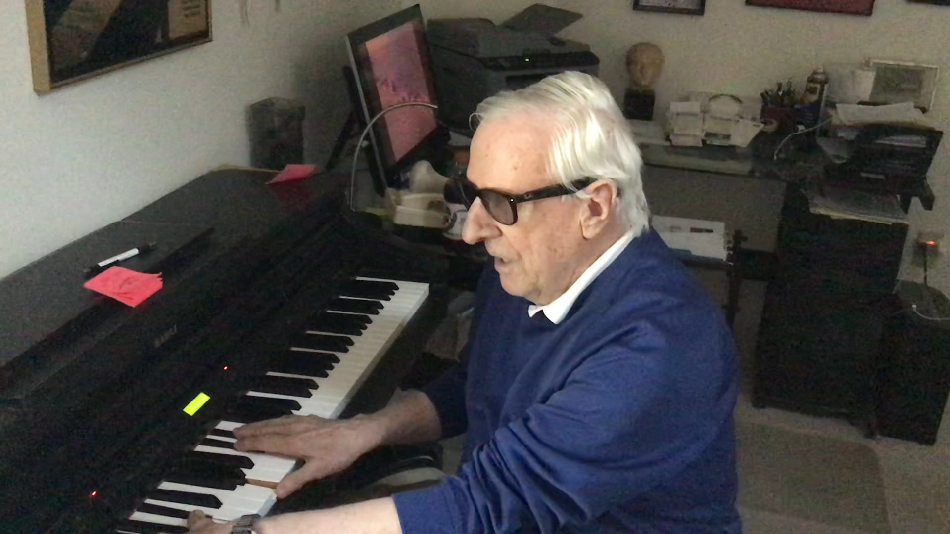 Pianist Jack Widner Sends a Musical Message to DCSC Members on Vimeo