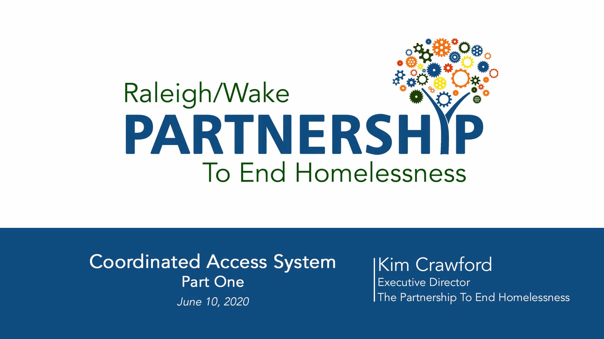 The Partnership - Coordinated Access System Part 1 June 10. 2020 (Comp ...