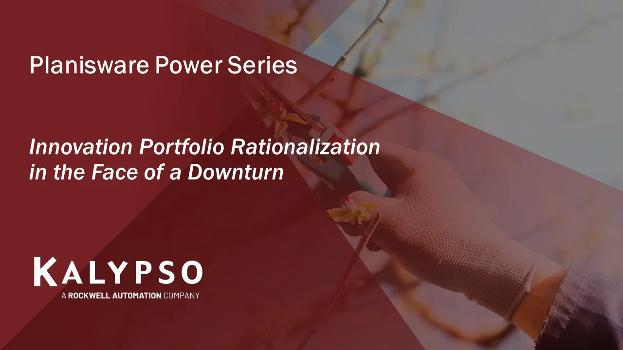 Innovation Portfolio Rationalization in the Face of a Downturn [POWER ...