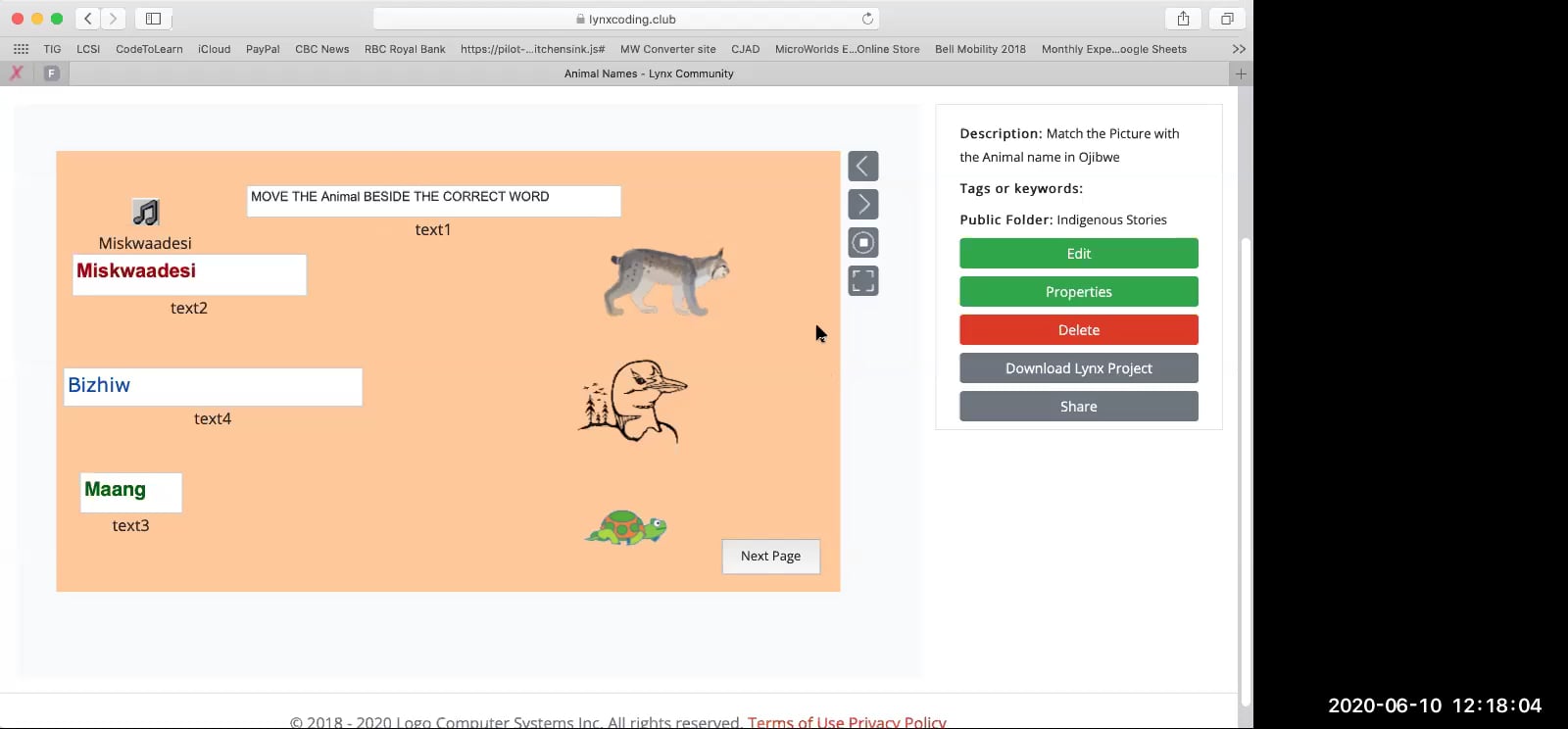 Lynx Coding Ojibwe - June 10 on Vimeo