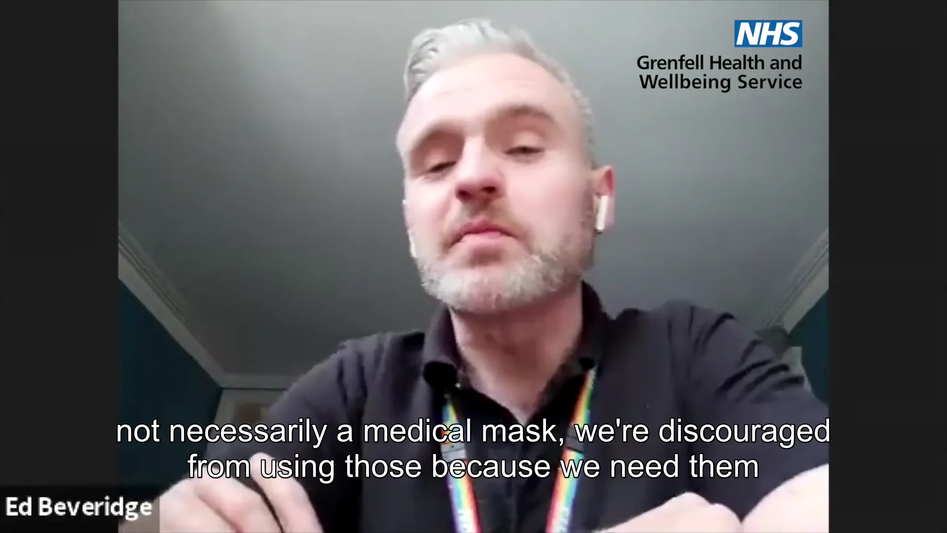 COVID19 Q&A with Grenfell Young Ambassador & Dr Ed Beveridge on Vimeo