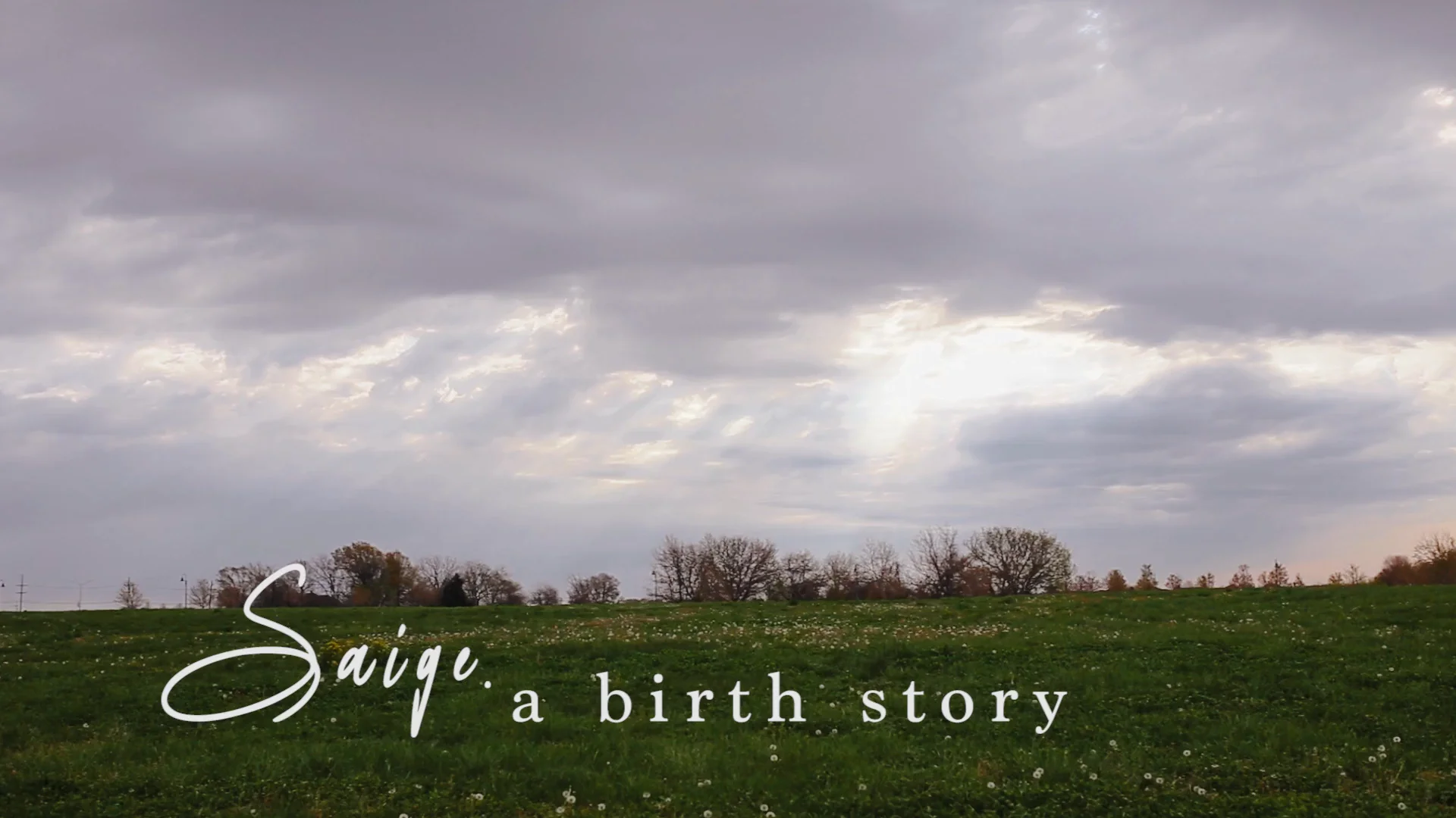 Saige. a birth story on Vimeo