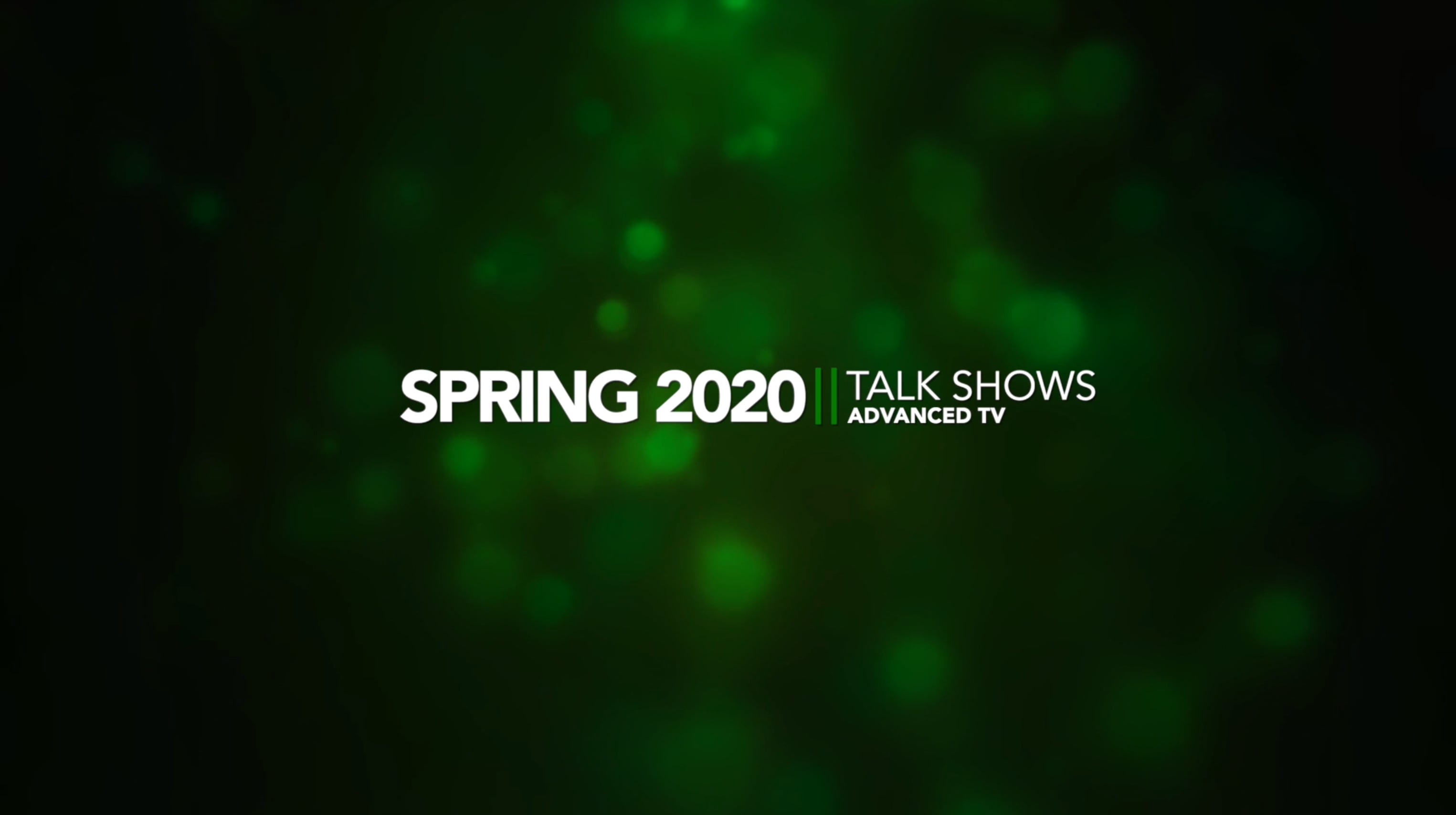 Talk Shows - Adv. TV - Spring 2020 on Vimeo