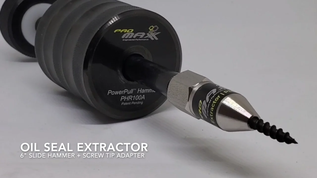 Oil Seal Extractor - ProMAXX Tool on Vimeo