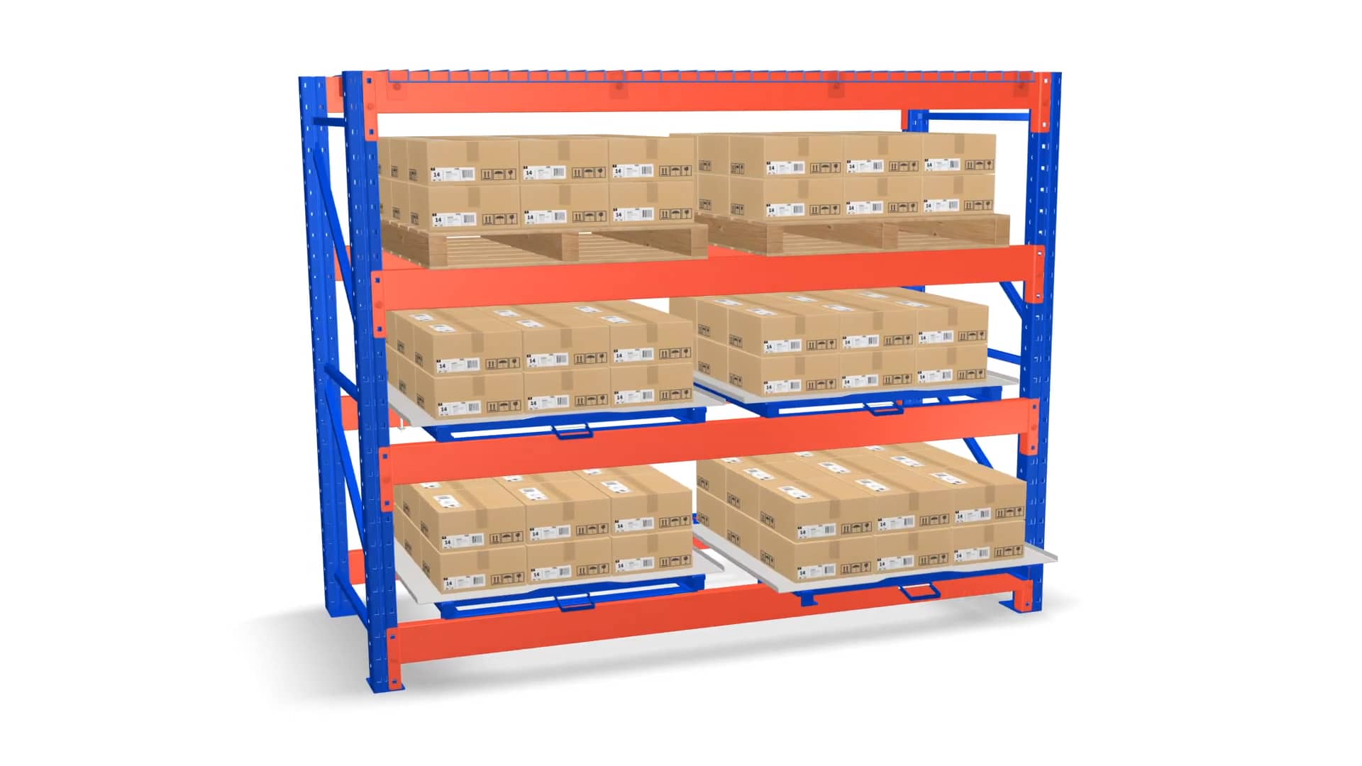 Roll Out Rack Mounted Pallet on Vimeo