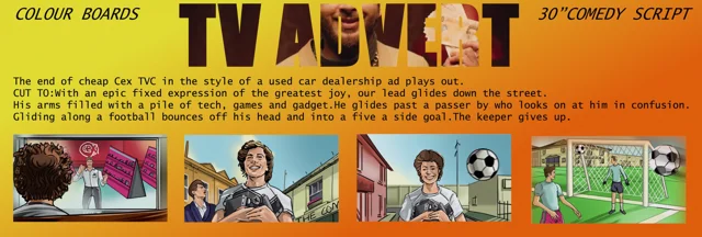 Colourful Storyboard Examples