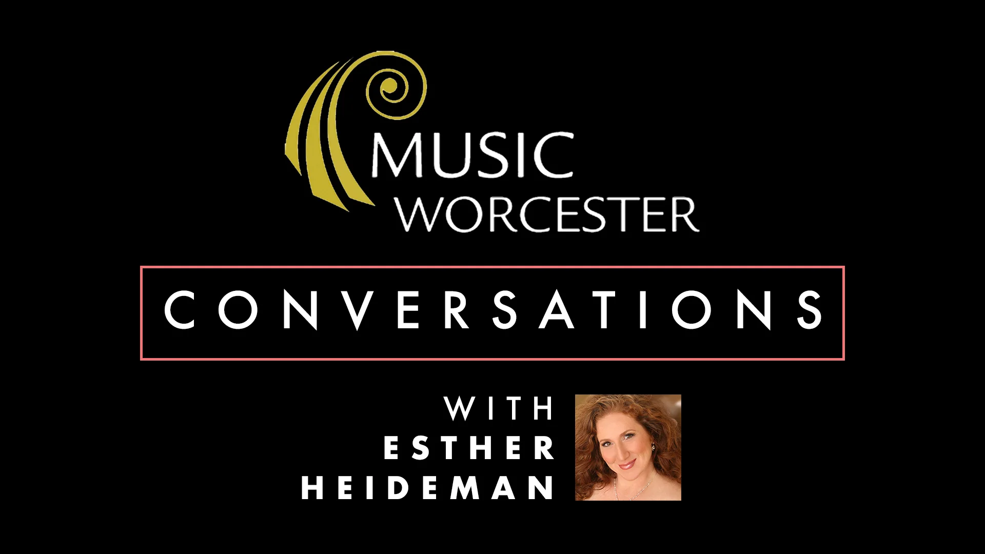 Esther Heideman: Music Worcester Conversations on Vimeo