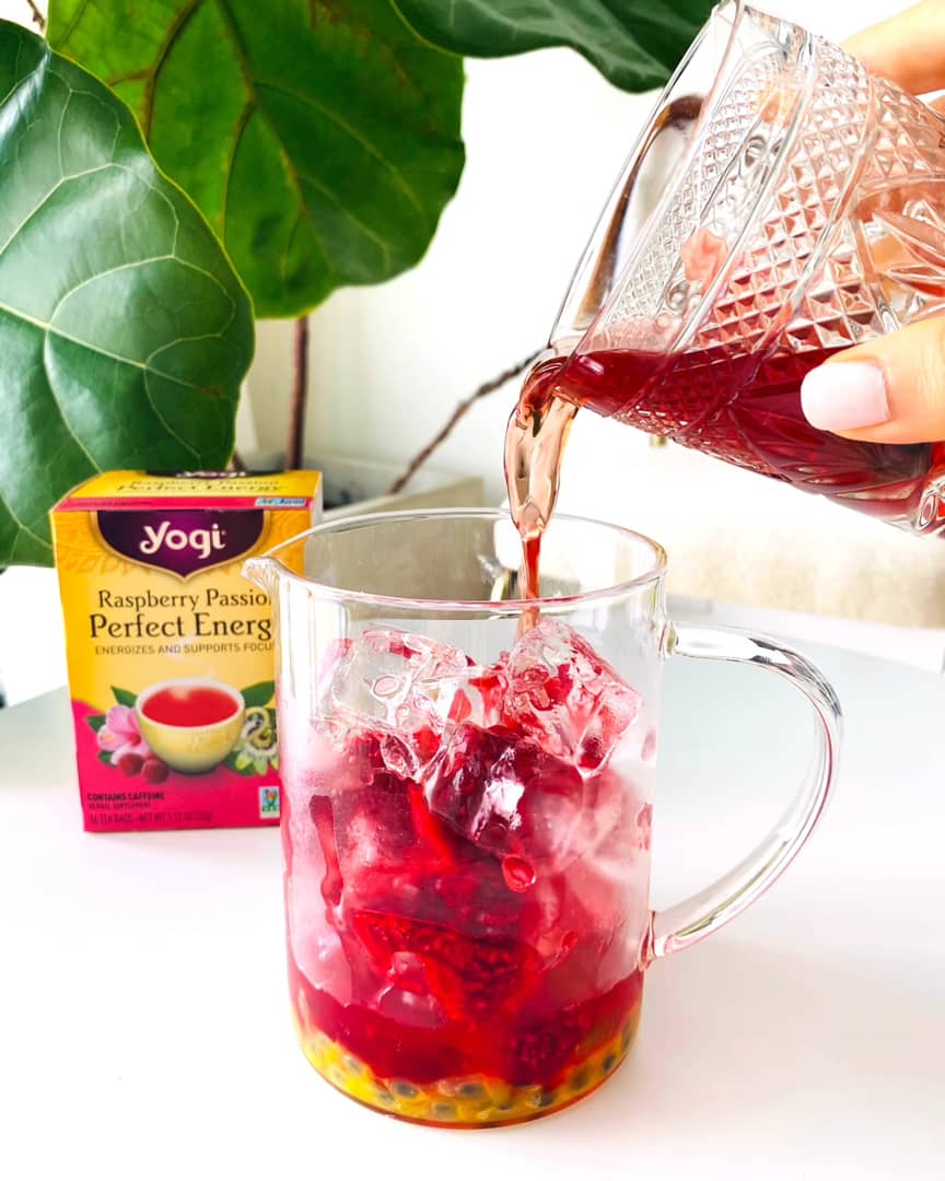 Raspberry Passion Latte with Whipped Matcha | Yogi Tea on Vimeo