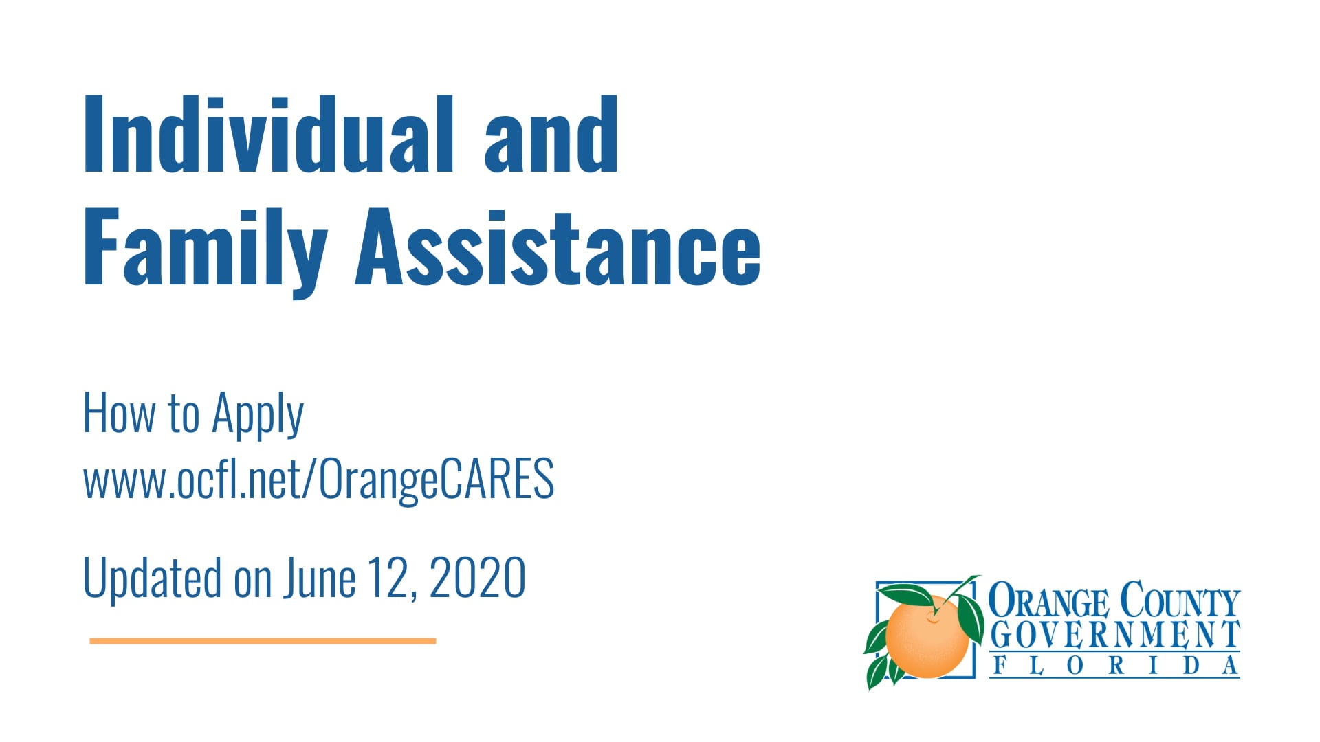 How to Apply: Individual and Family Assistance on Vimeo