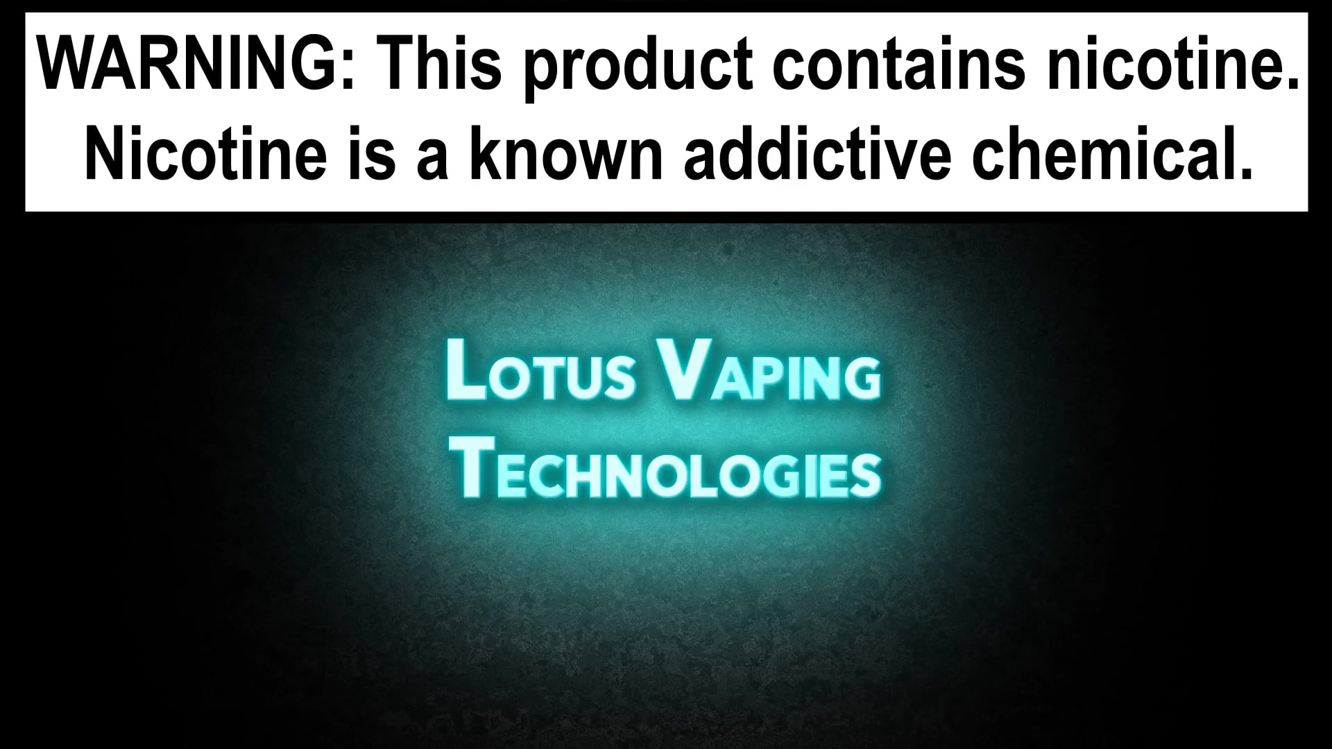 Lotus Vaping Technologies Advert on Vimeo
