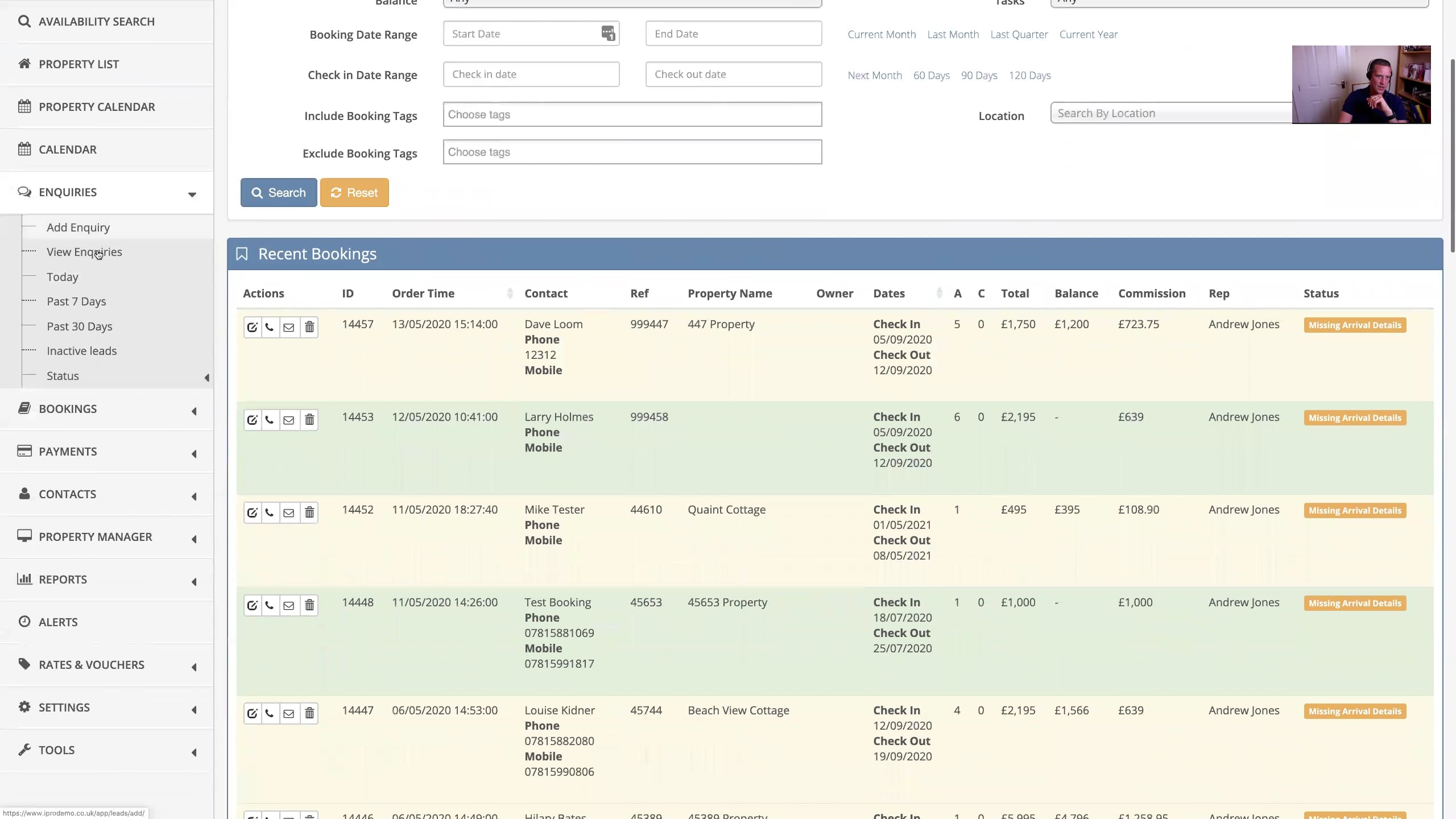 How to convert enquiry to a booking on Vimeo