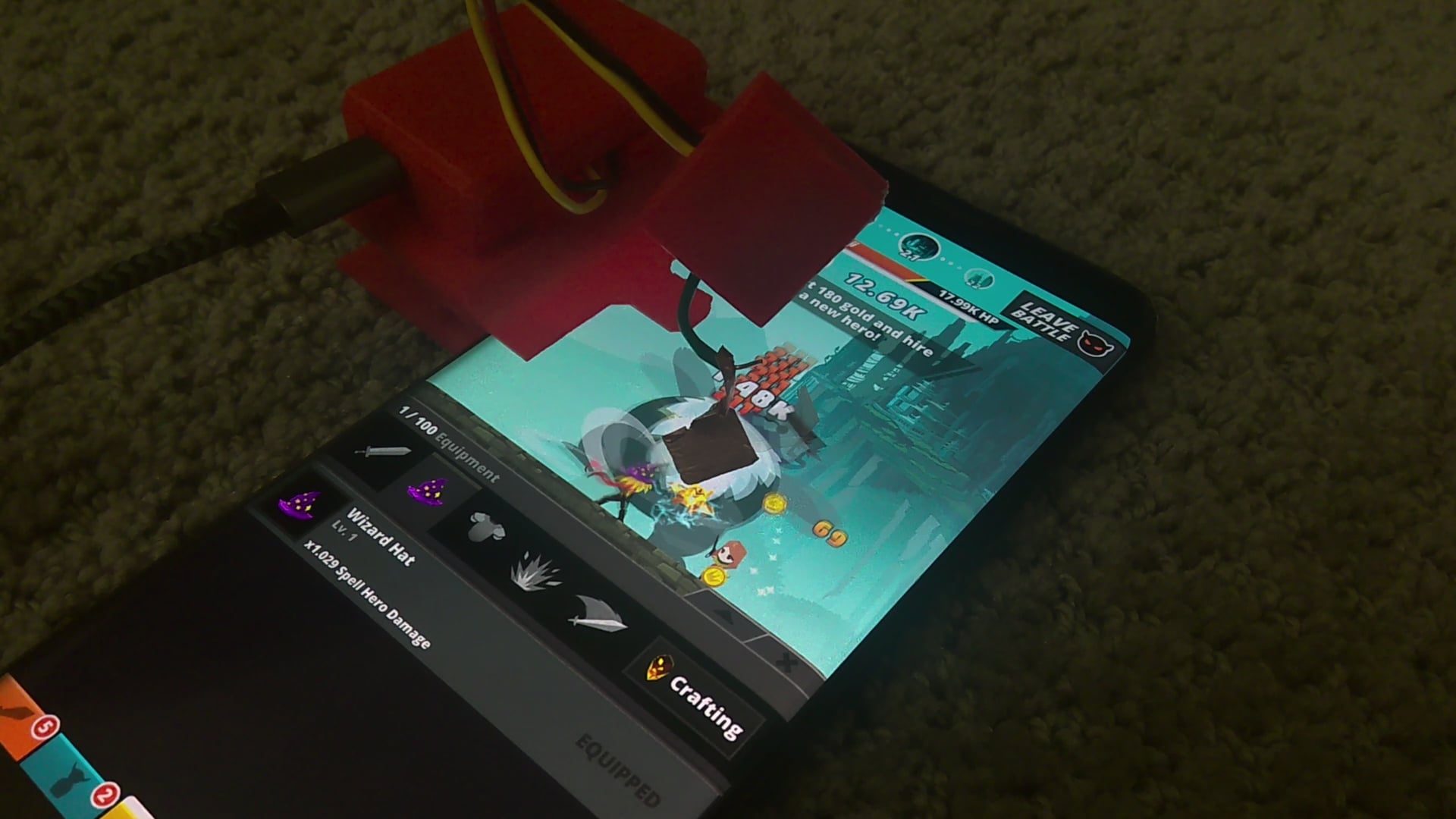 Tap Titans 2 Auto Clicker (Hardware device - No Jailbreak) on Vimeo