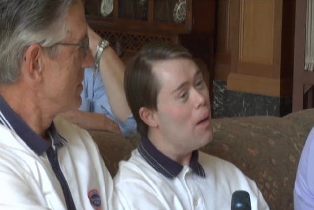 Interview with Michael Courtright at the family interviews for the ...