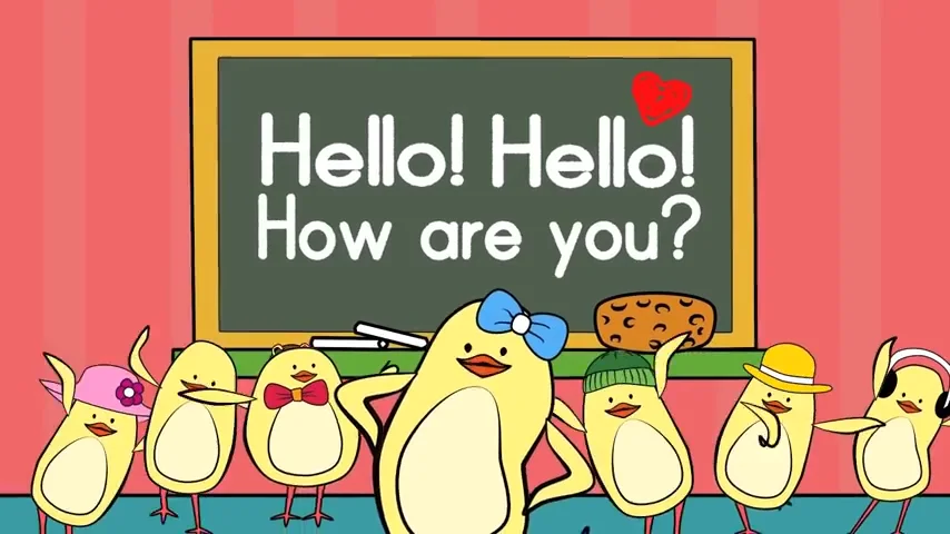 Hello Song for Kids _ Greeting Song for Kids _ The Singing Walrus