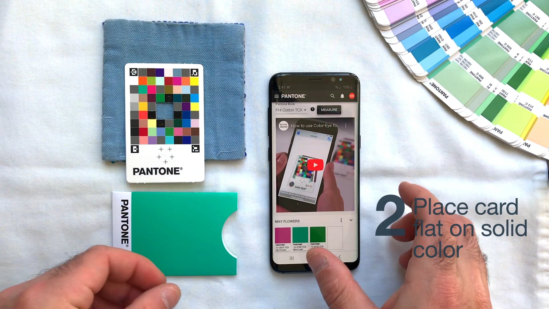 Pantone Color Match Card on Vimeo